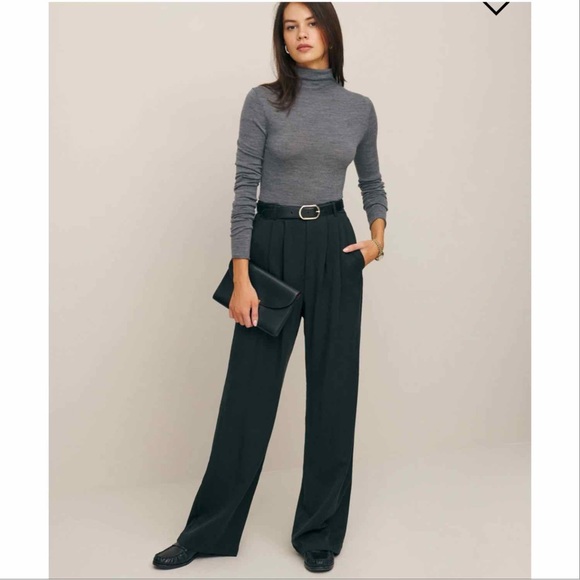 Reformation | Pants & Jumpsuits | Nwt Reformation Mason Pleated Pant In ...